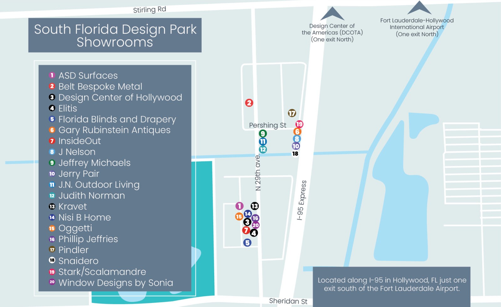 South Florida Design Park – Interior Design Showrooms in Hollywood Florida